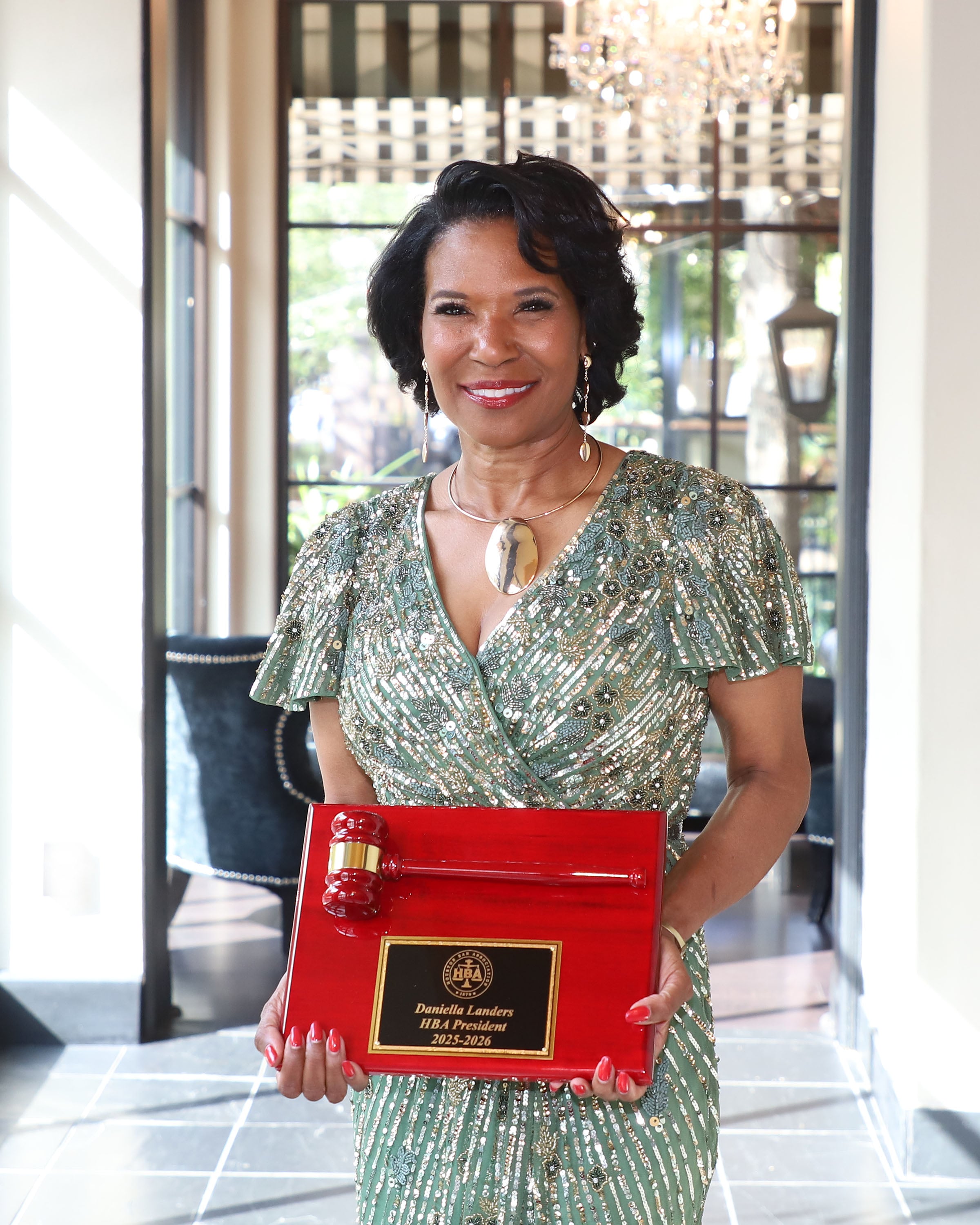 Daniella Landers Sworn In As 2025-2026 President of the Houston Bar ...
